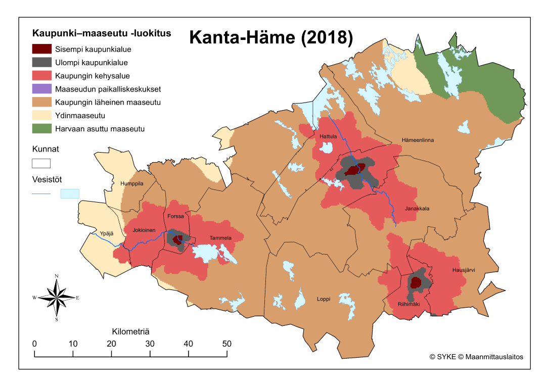 Luonnon ja kulttuurimaisemien Kanta-Häme | Landen kaiku, maakunnat