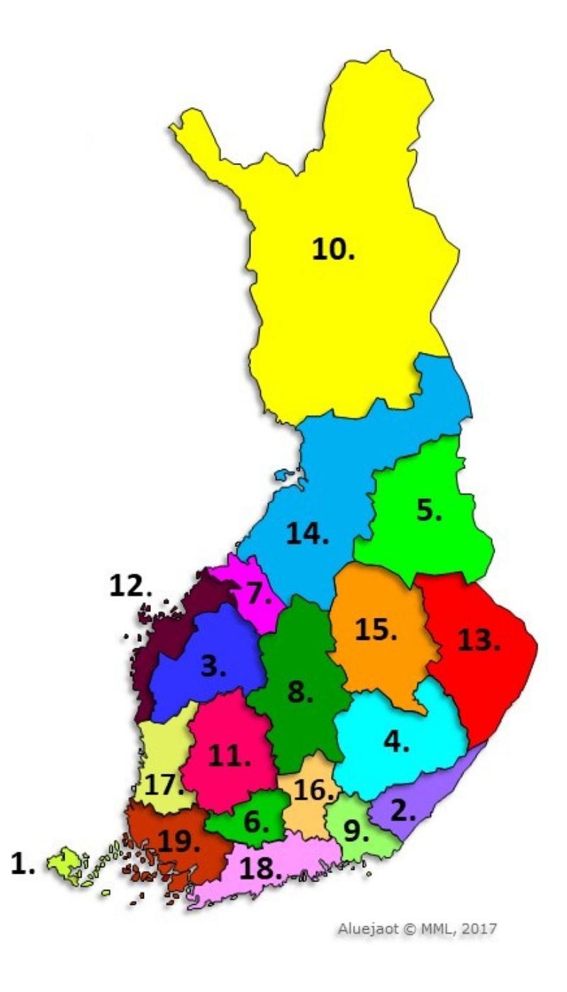 Suomen maakunnat ovat upeita toisistaan poikkeavia alueita | Landen kaiku